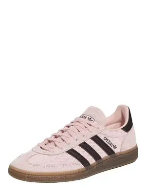 靴 Handball Spezial AuroraCoffee/SandyPink Womens adidas Handball Spezial Athletic Shoe - Sandy Pink / Aurora